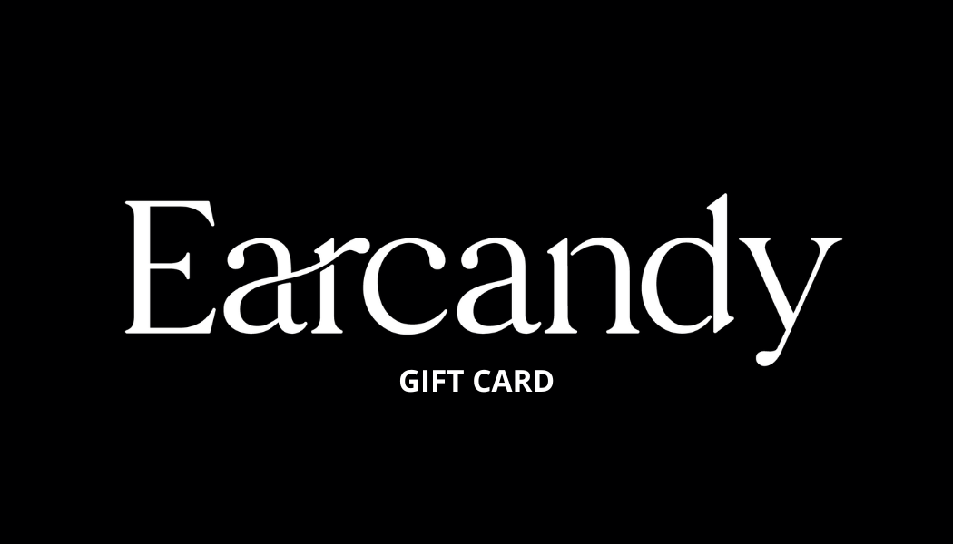 Geschenkkarte Earcandy – Schmuck für Ohren | 20€ bis 200€